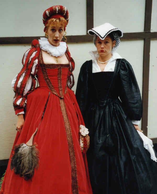 Lady's Elizabethan Gown